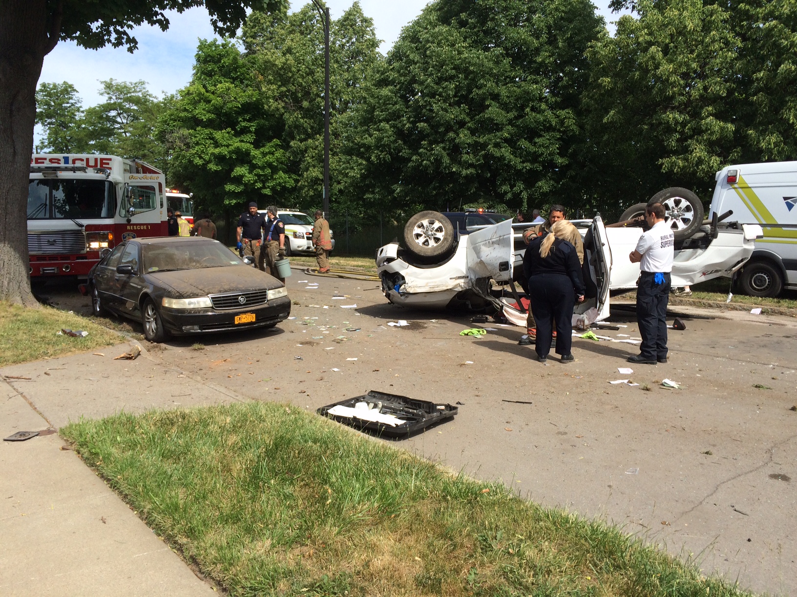 Police investigating series of accidents | wgrz.com