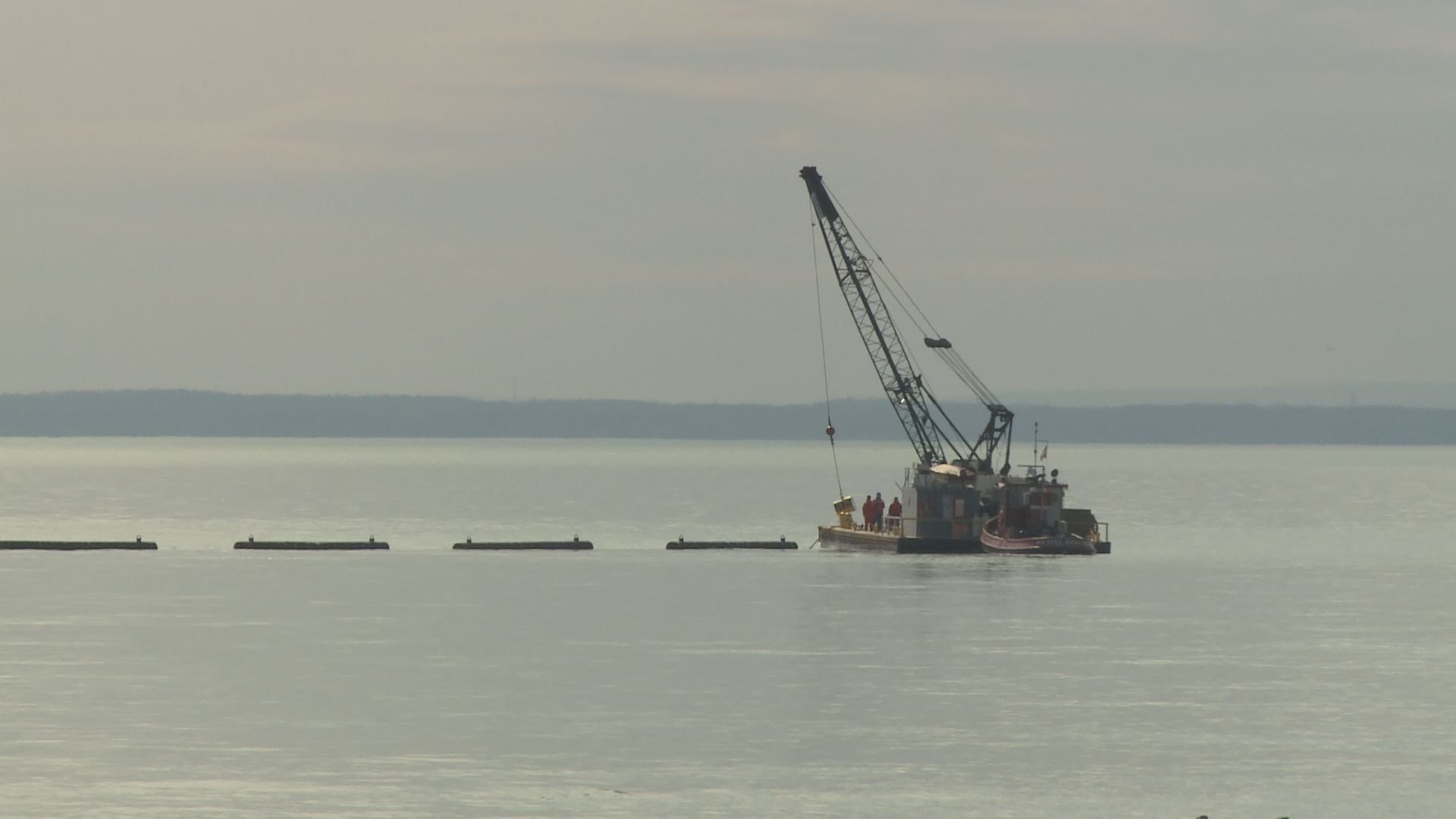 Lake Erie ice boom removal underway | wgrz.com
